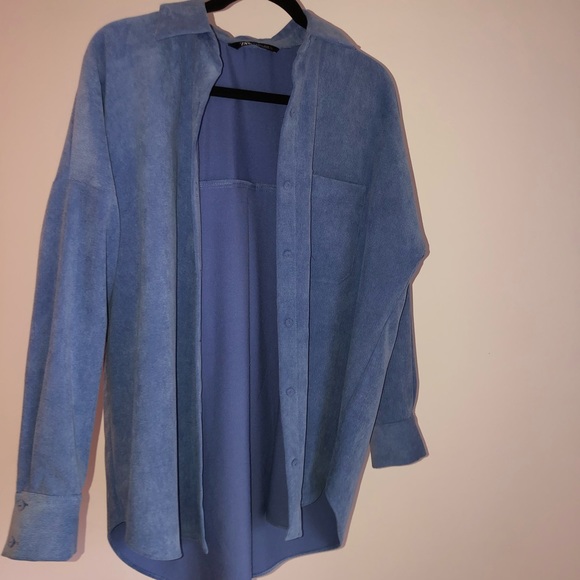 Zara | Tops | Zara Oversized Shacket | Poshmark